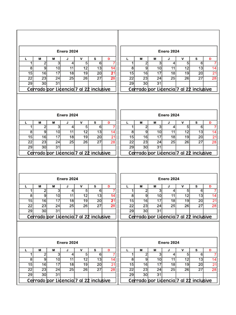 Marian Calendario 6 | PDF