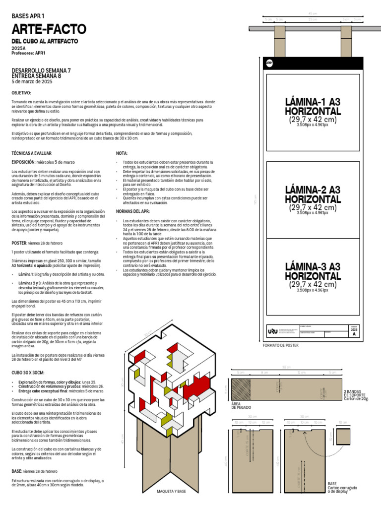 Apr1 Sem 8 2025a | PDF | Diseño