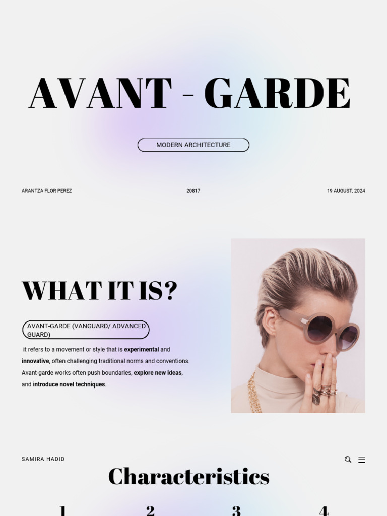 Avant Garde | PDF | Art Movements | Modernity