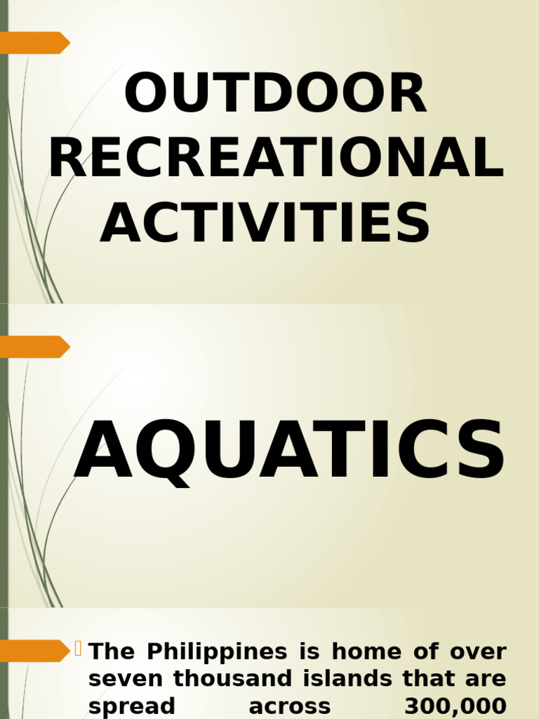 Aquatics Water Activities Lesson 3 | PDF | Scuba Diving | Underwater Diving
