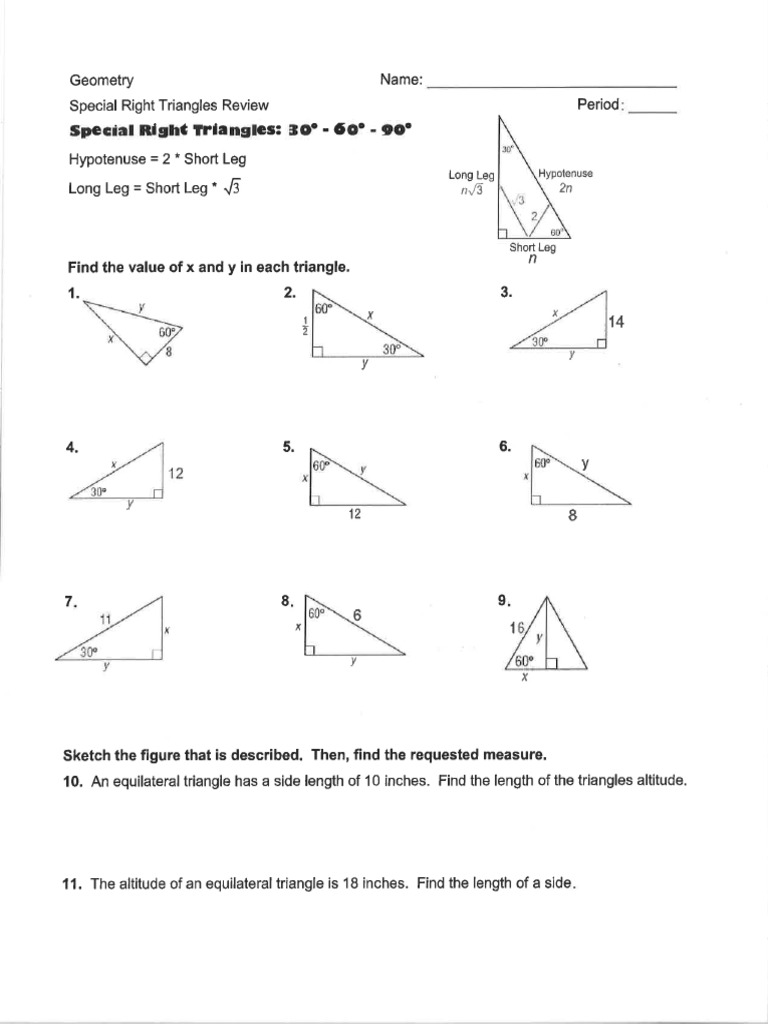 Special Triangles | PDF