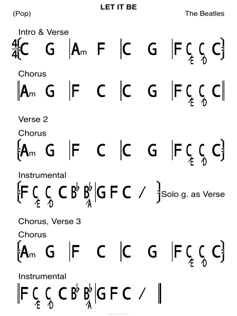 Let It Be | PDF