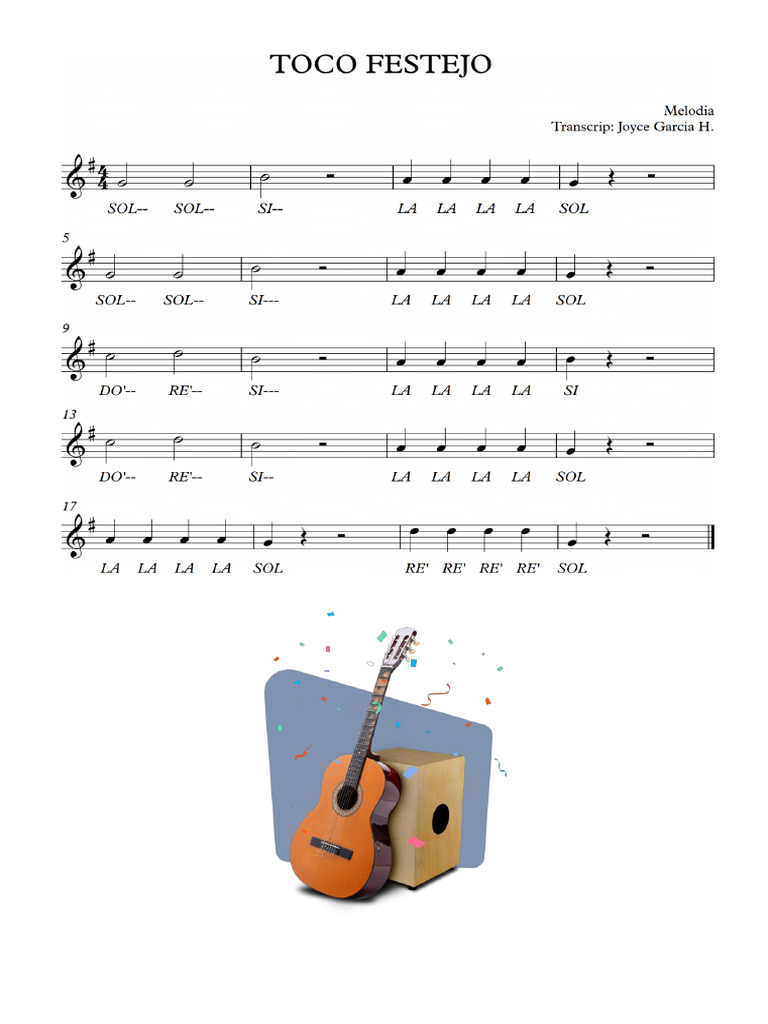 Toco Festejo | PDF
