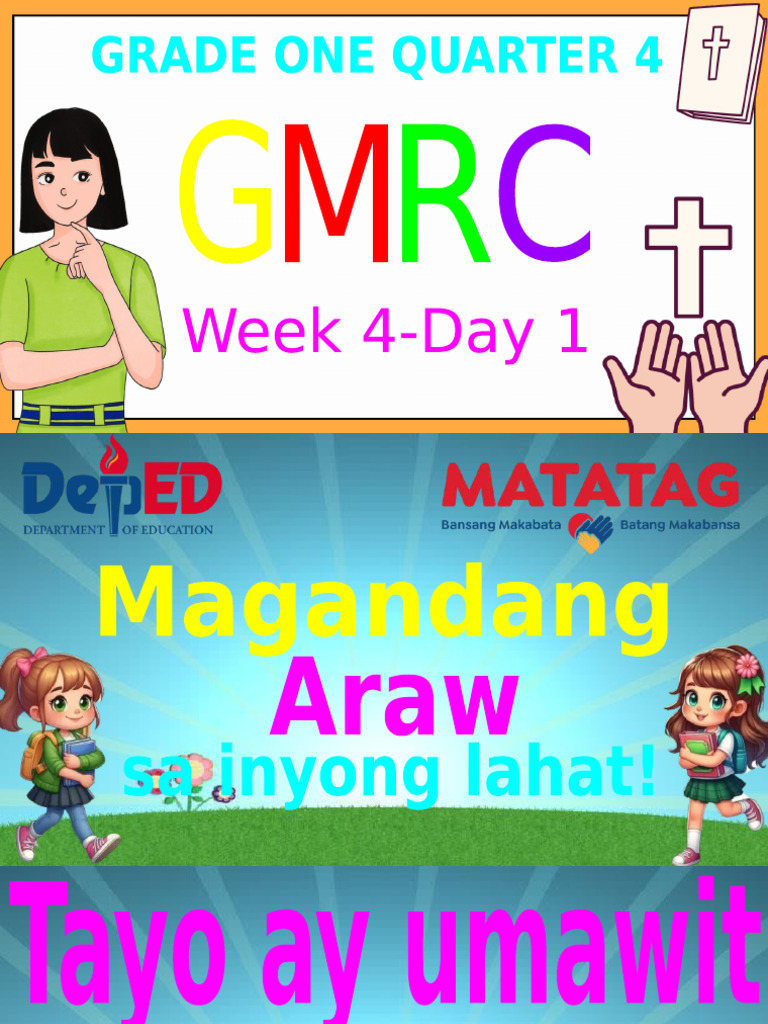 GMRC G1 Q4 Week 4 | PDF