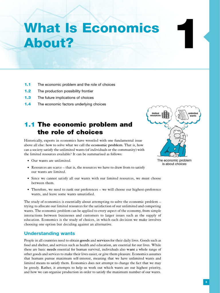 Understanding Economics: Choices & Resources | PDF | Goods | Economics