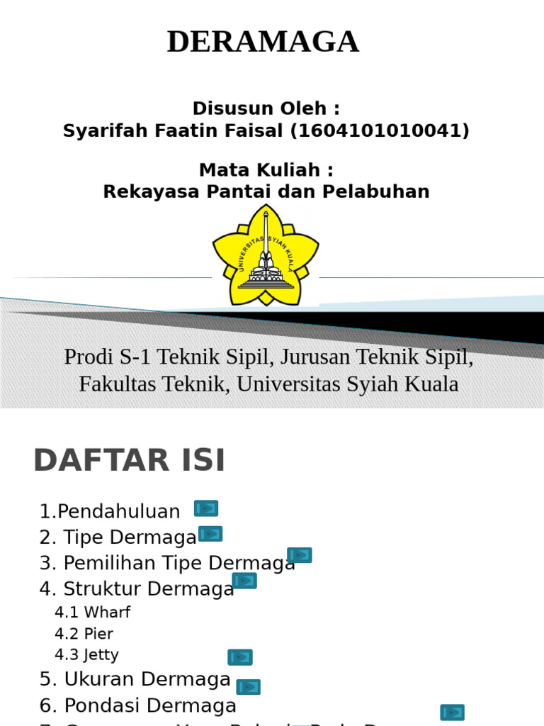 Panduan Lengkap Tipe dan Struktur Dermaga | PDF
