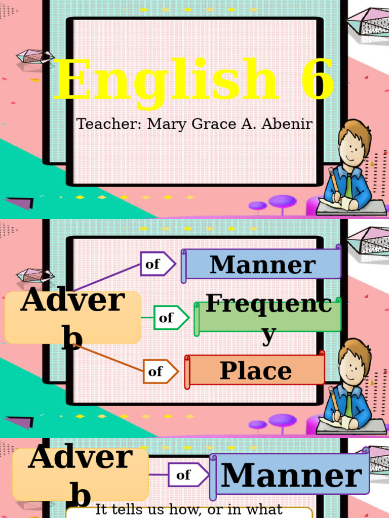 English 7 Types of Adverb | PDF | Adverb | Semantic Units