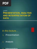 Data Presentation and Interpretation Guide | PDF | Statistics | Data ...