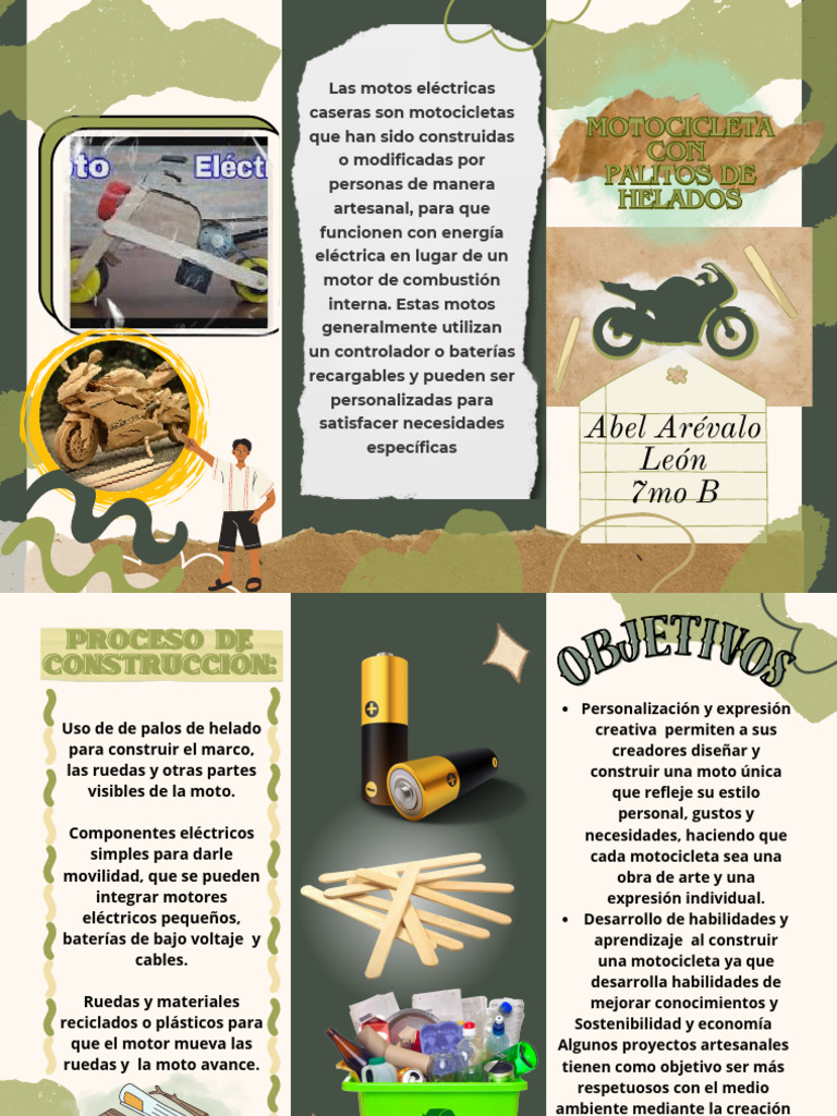 Brochure Tríptico Restaurant Comida Saludable Orgánico Verde (Trípticos) | PDF