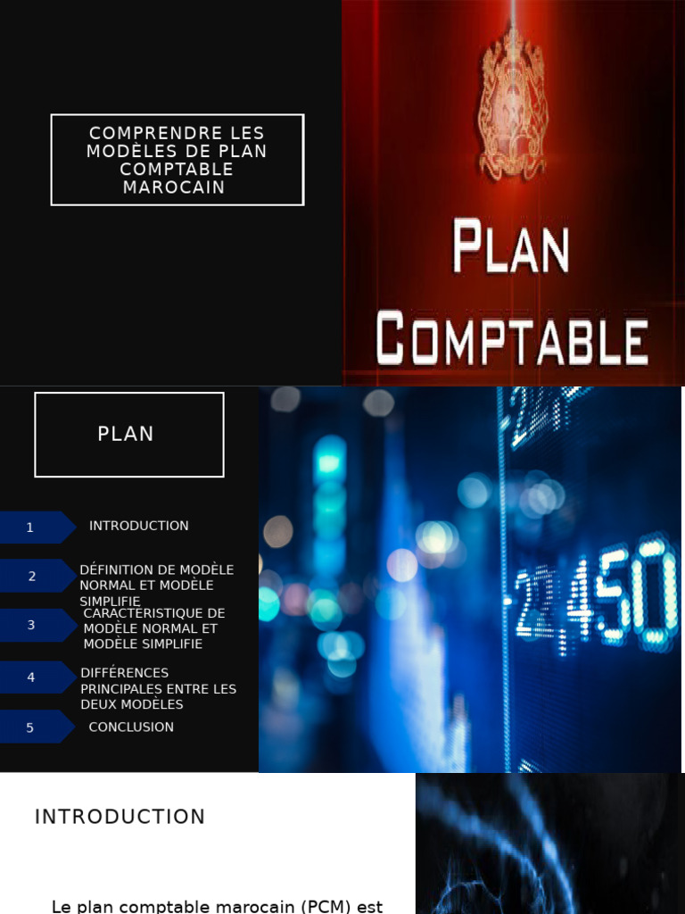 Comprendre Les Modèles de Plan Comptable Marocain | PDF | Comptabilité analytique | Bilan comptable