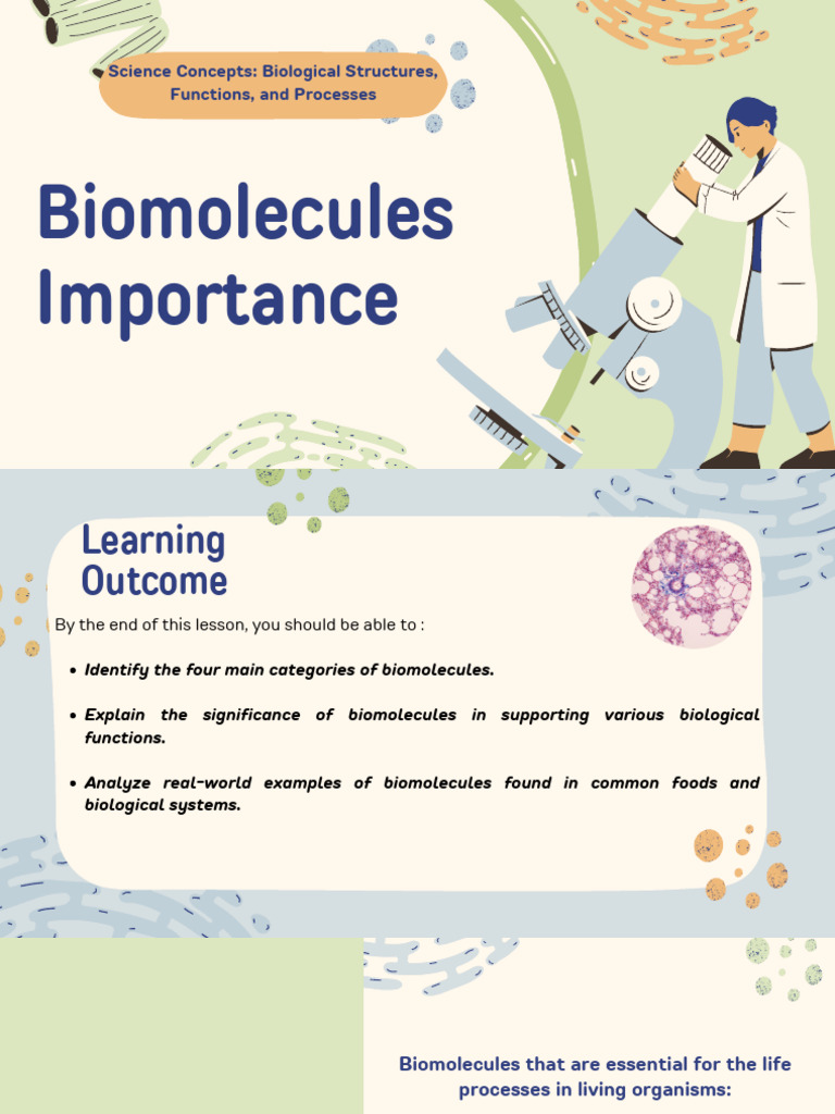 Understanding Biomolecules and Their Functions | PDF | Rna | Protein ...