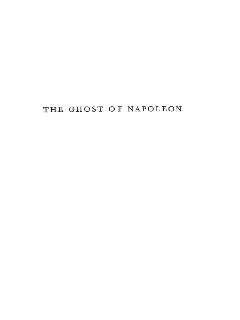 Liddell Hart - The-Ghost-Of-Napoleon | PDF