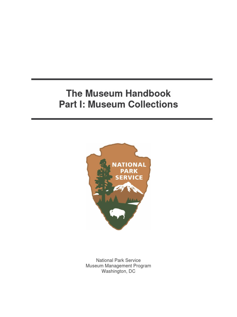 NPS Museum Handbook: Collections Guide | PDF | National Park Service ...