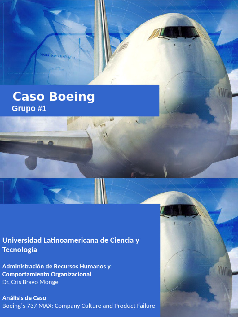Caso Boeing | PDF | Boeing | Business