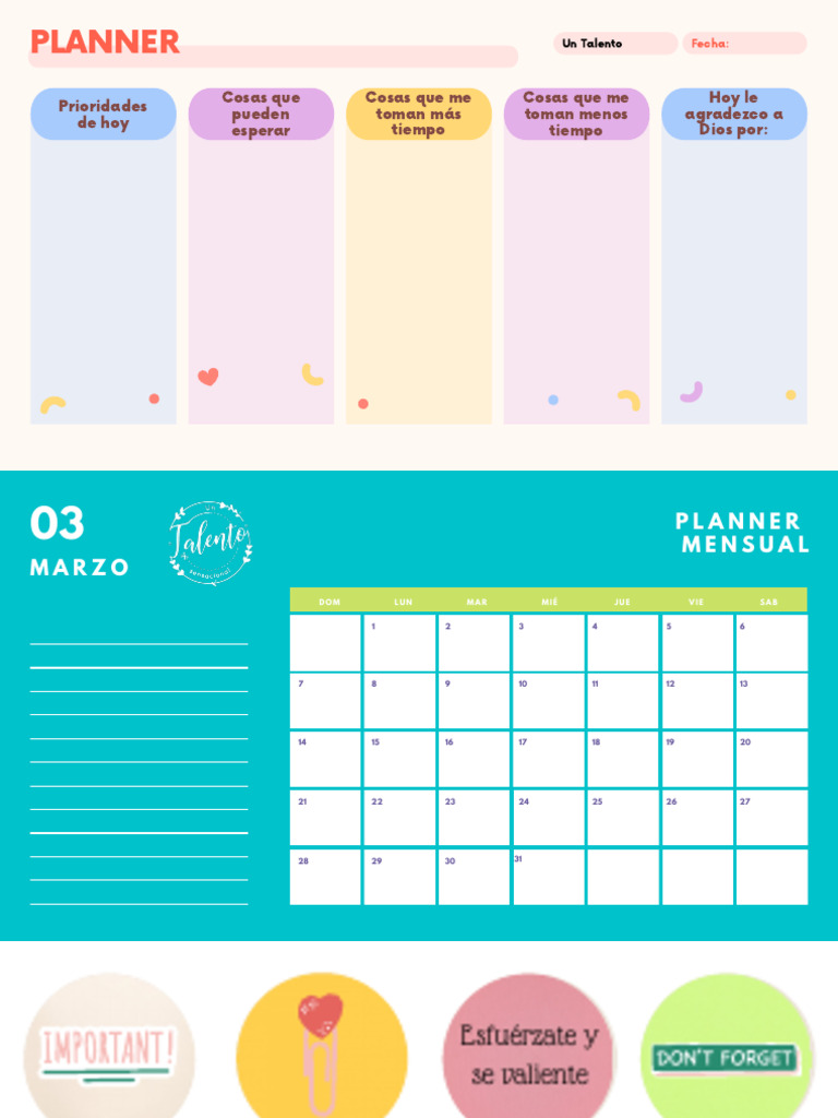 Imprimibles marzo | PDF