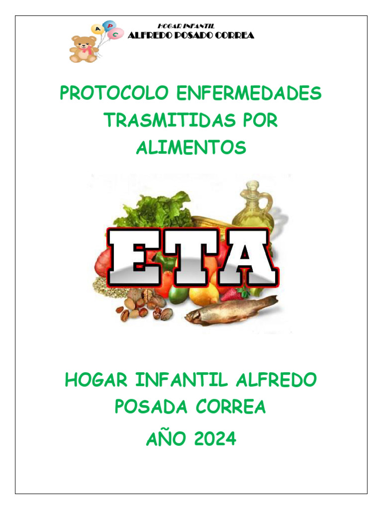 Protocolo de Prevención de ETA en Alimentos | PDF | Enfermedades ...