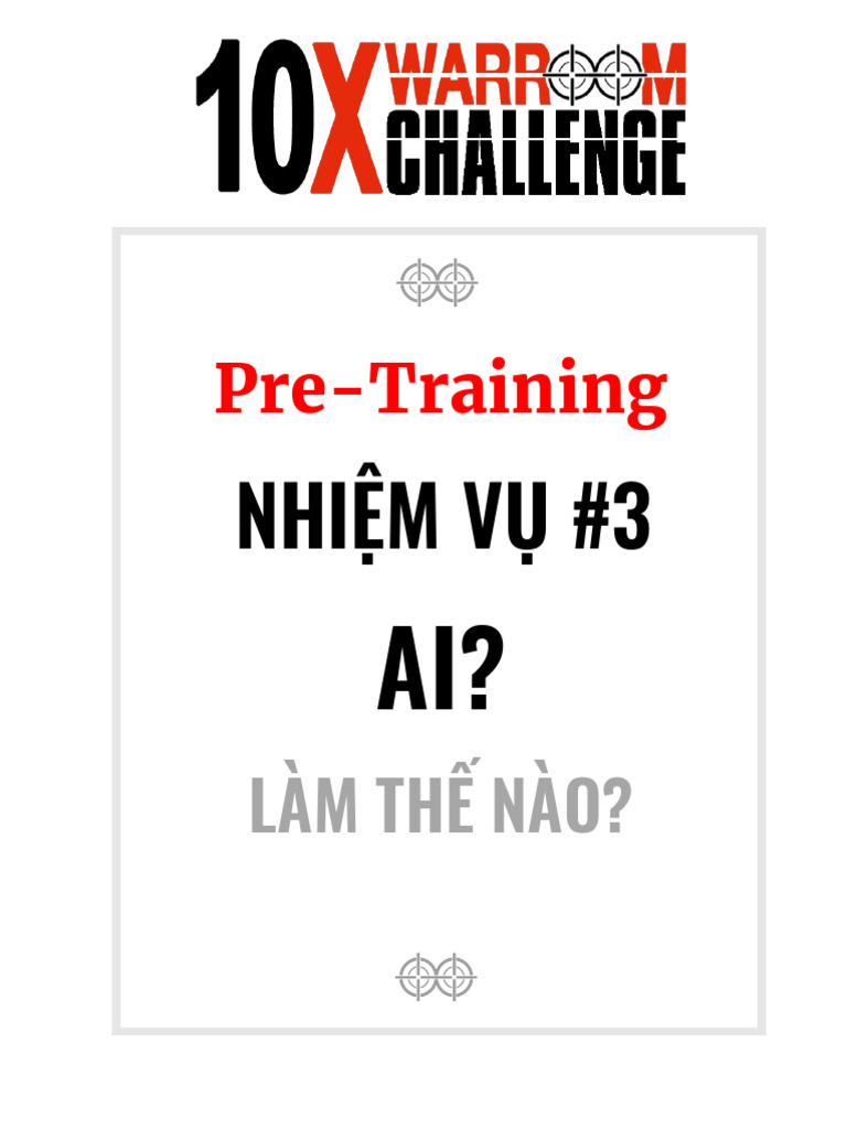 1.3 10X Challenge Workbook - W0M3 | PDF