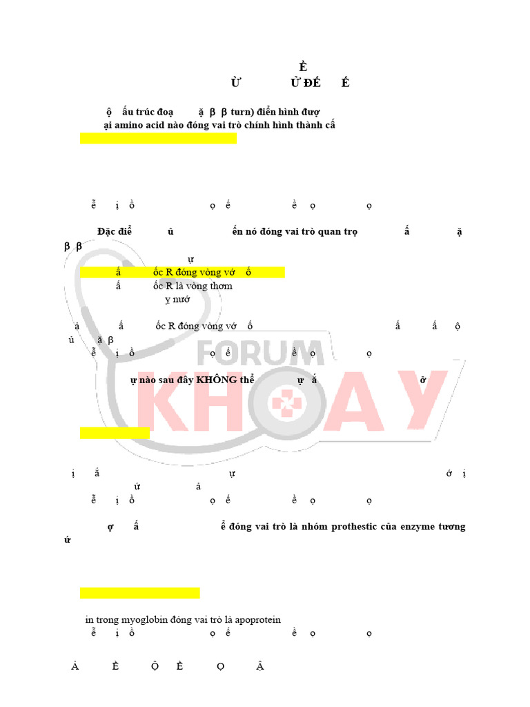 Sinh Di Truyền - GK | PDF