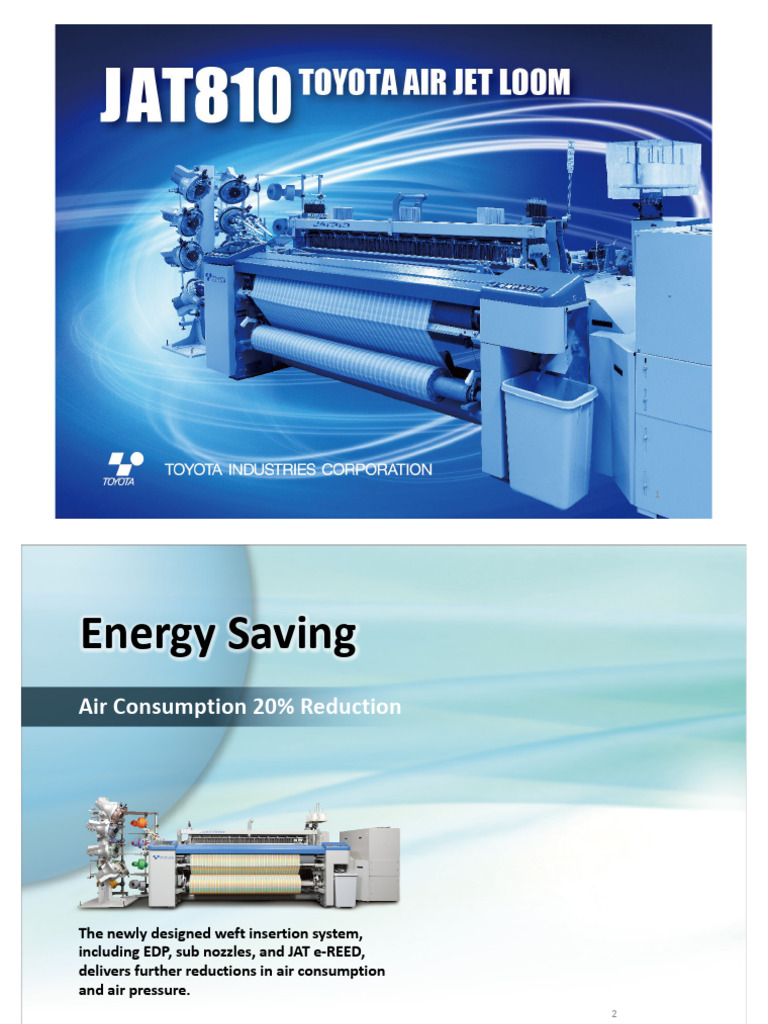 Session2-3 - Toyota Presentation | PDF | Loom | Mechanical Engineering