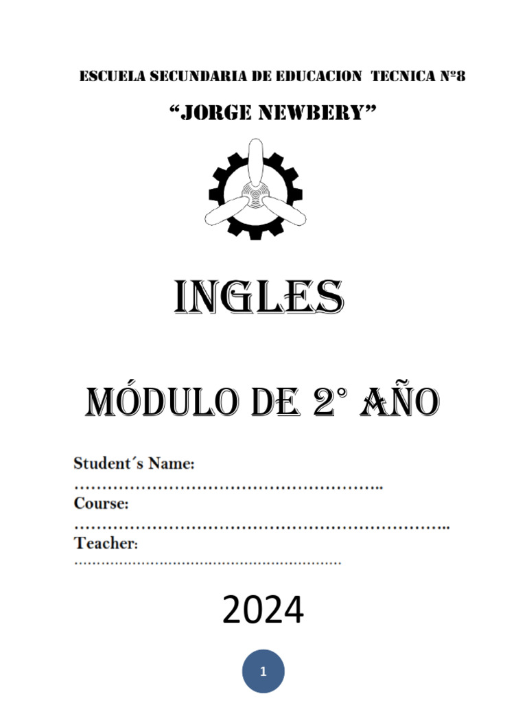 Modulo de 2do A-O 2024 | PDF