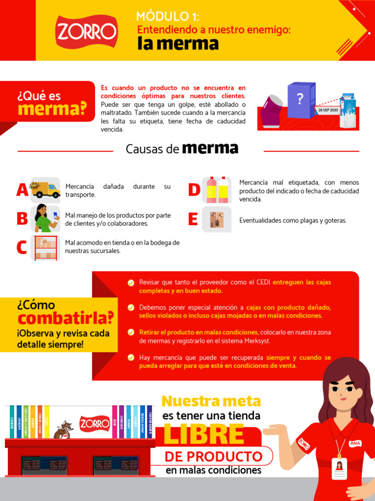 Causas y combate de la merma | PDF