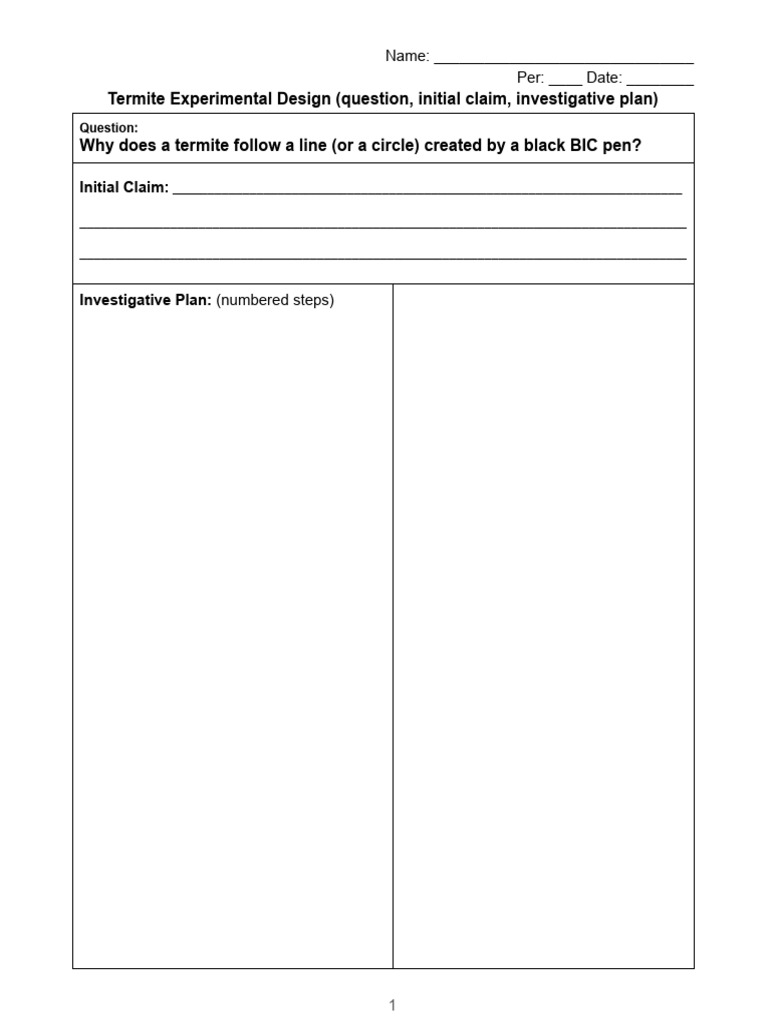 Termite Experimental Design Formative Assessment_23-24 - Google Docs (1 ...