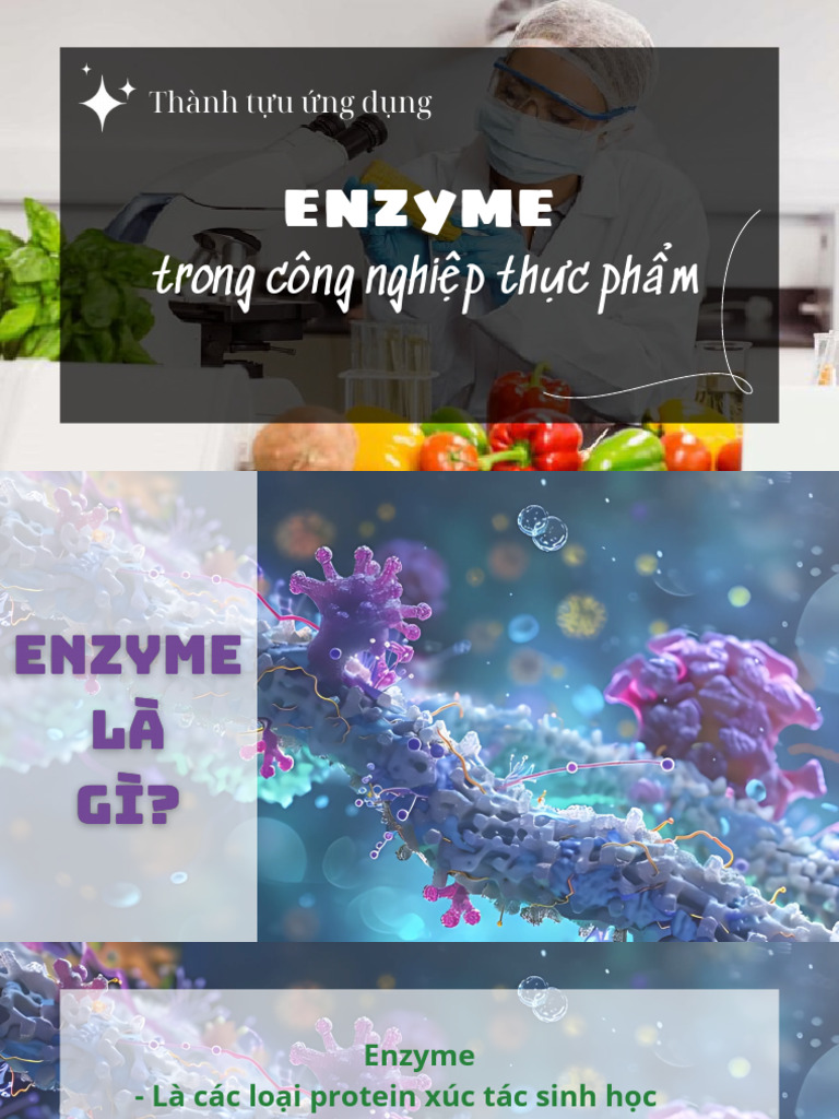 Thành T U NG D NG: Enzyme | PDF