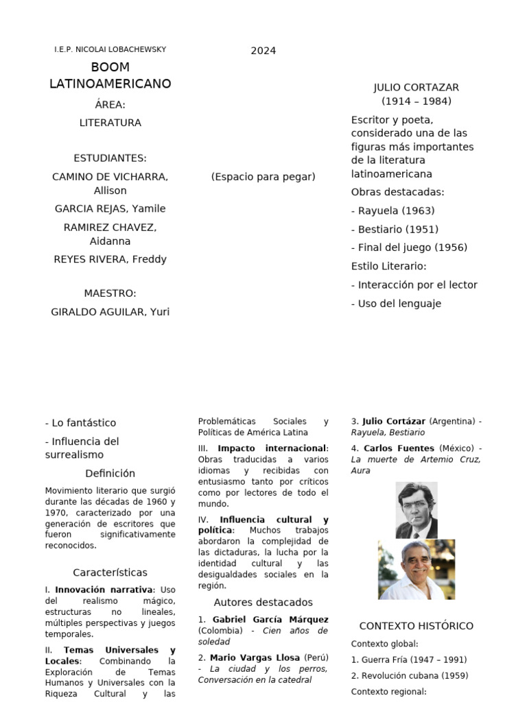 Boom Latinoamericano | PDF