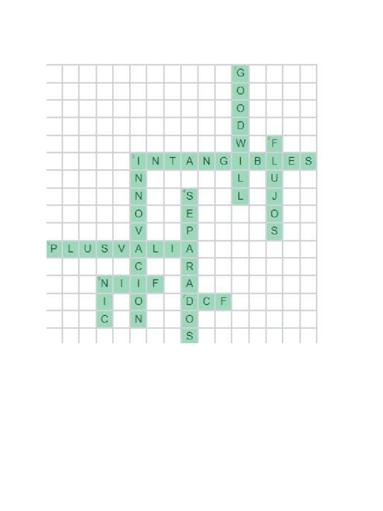 Crucigrama Contab | PDF