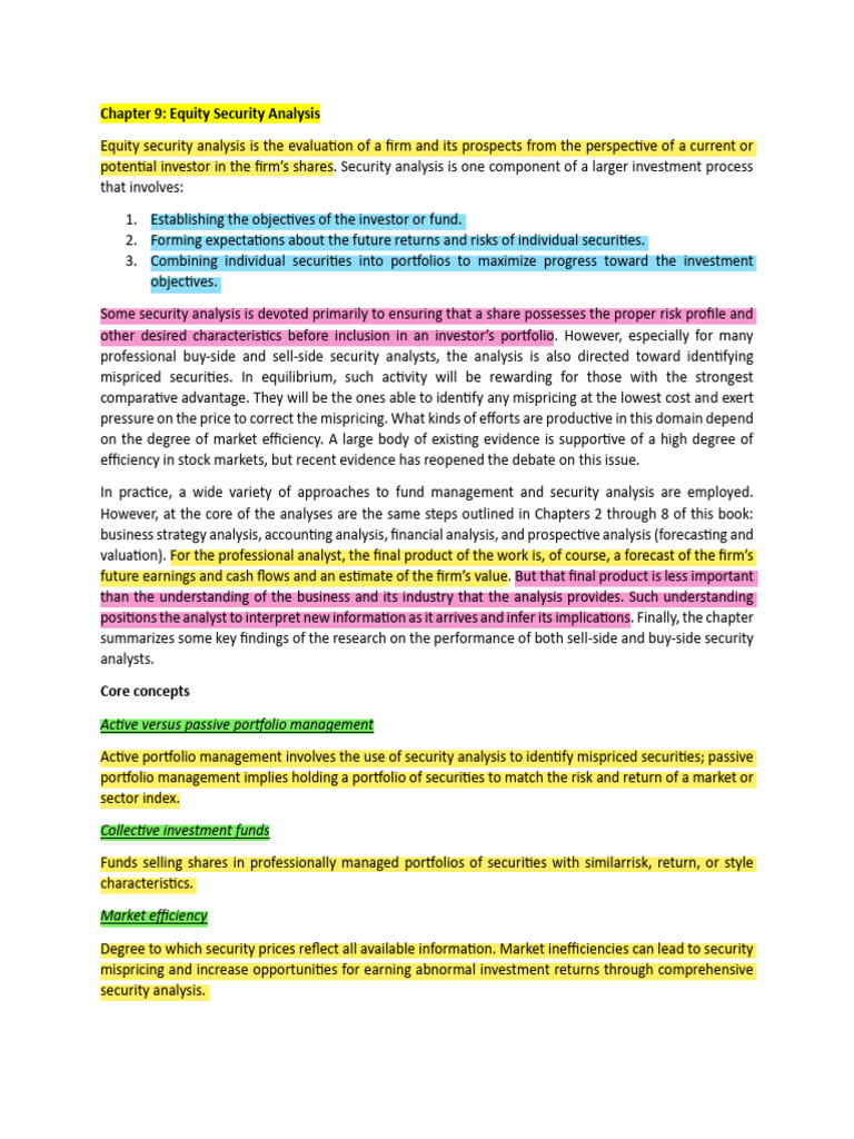 BSA EL2 (Ch. 9,10,11) - Reviewer | PDF | Mergers And Acquisitions | Debt