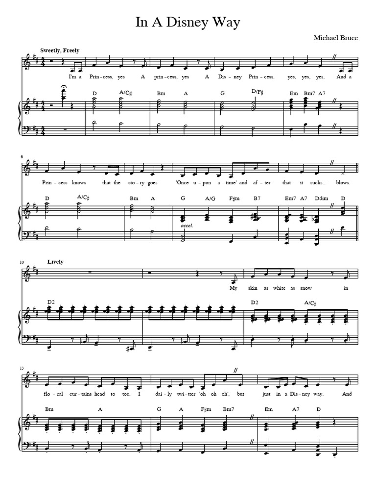 In A Disney Way | PDF