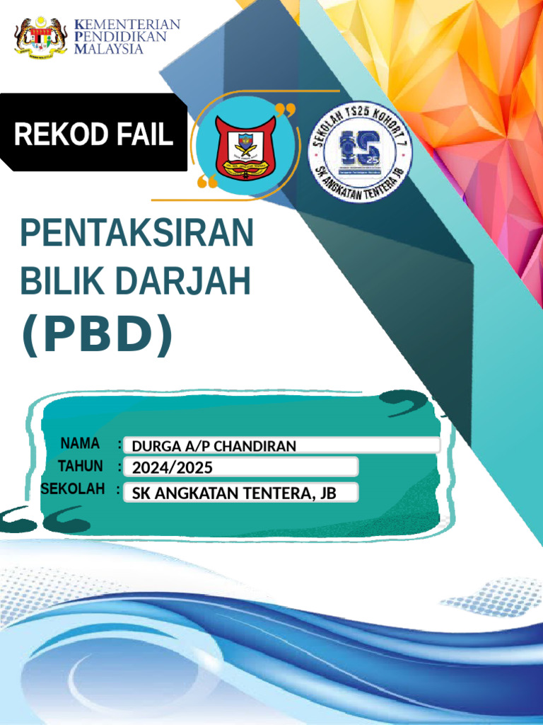 Cover & Divider Fail PBD 2024-2025 | PDF