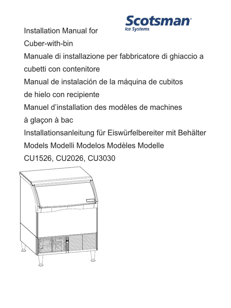 CU1526,CU2026,CU3030 User Maunal 17-3236-01 | PDF | Water | Fuse ...
