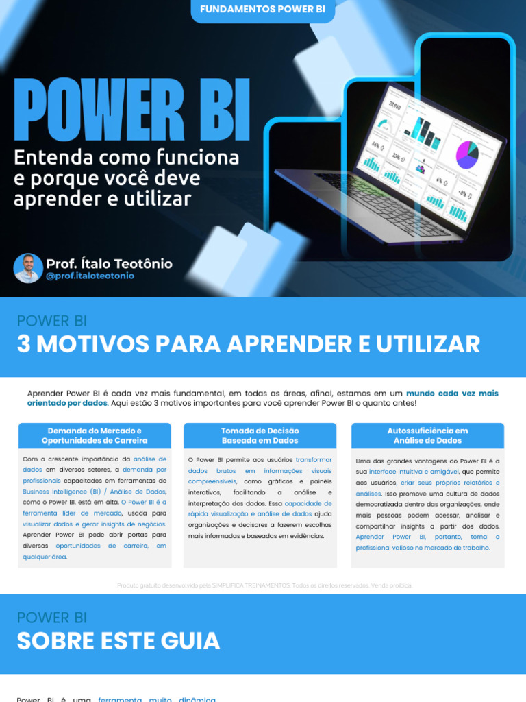 Extras 02 - Fundamentos de Power BI | PDF | Tecnologia da Informação ...
