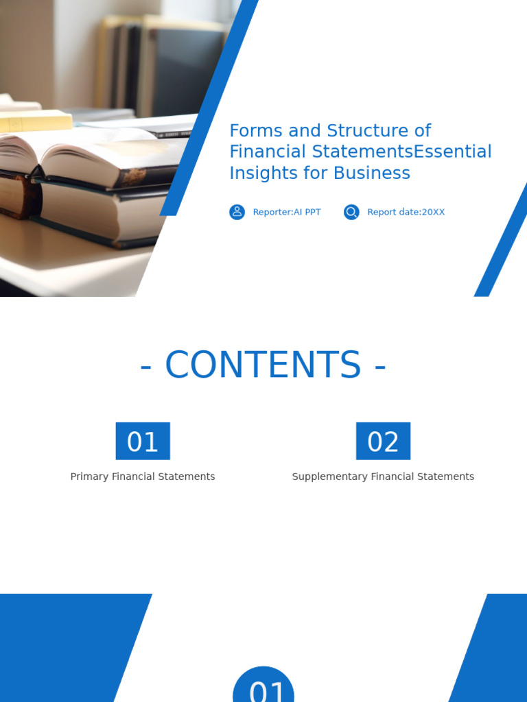 Forms and Structure of Financial Statements - Essential Insights For ...