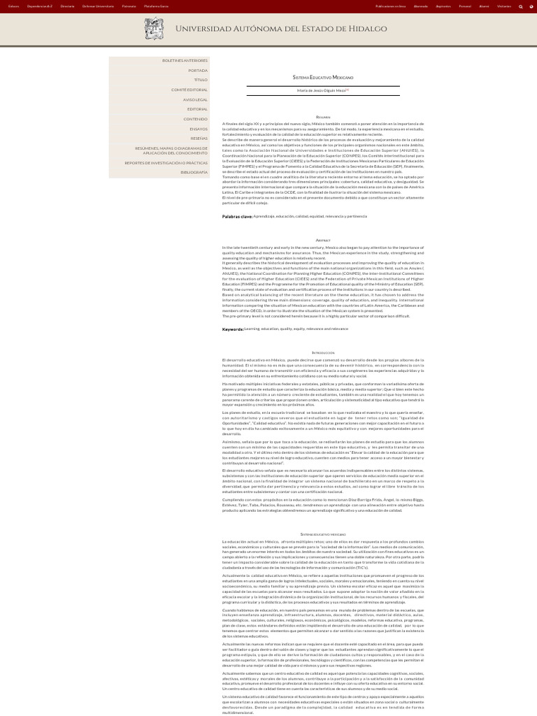 UA5 S5 C Sistema Educativo Mexicano | PDF | Enseñando | Calidad (comercial)