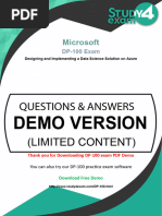 DP-100 Exam Study Guide: Azure Data Science | PDF | Machine Learning ...