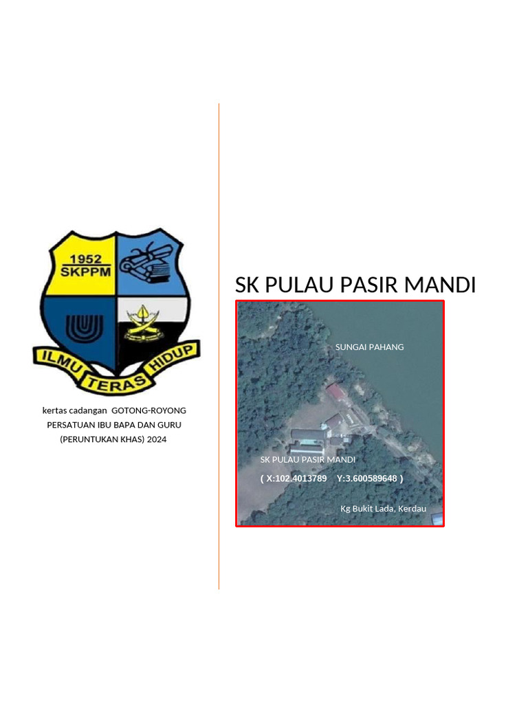 Kertas Kerja Gotong-Royong Madani KPM (RM 1k) | PDF