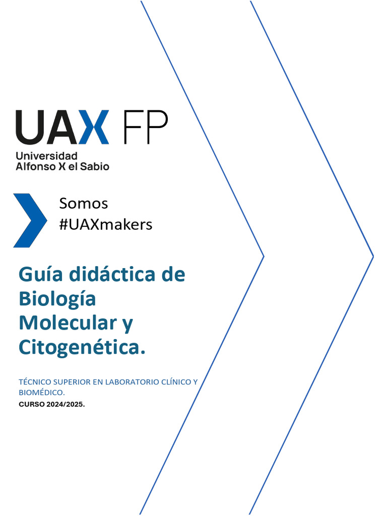 Guía Didactica BMC CV09 V2 | PDF | Hibridación de ácido nucleico | Reacción en cadena de la ...