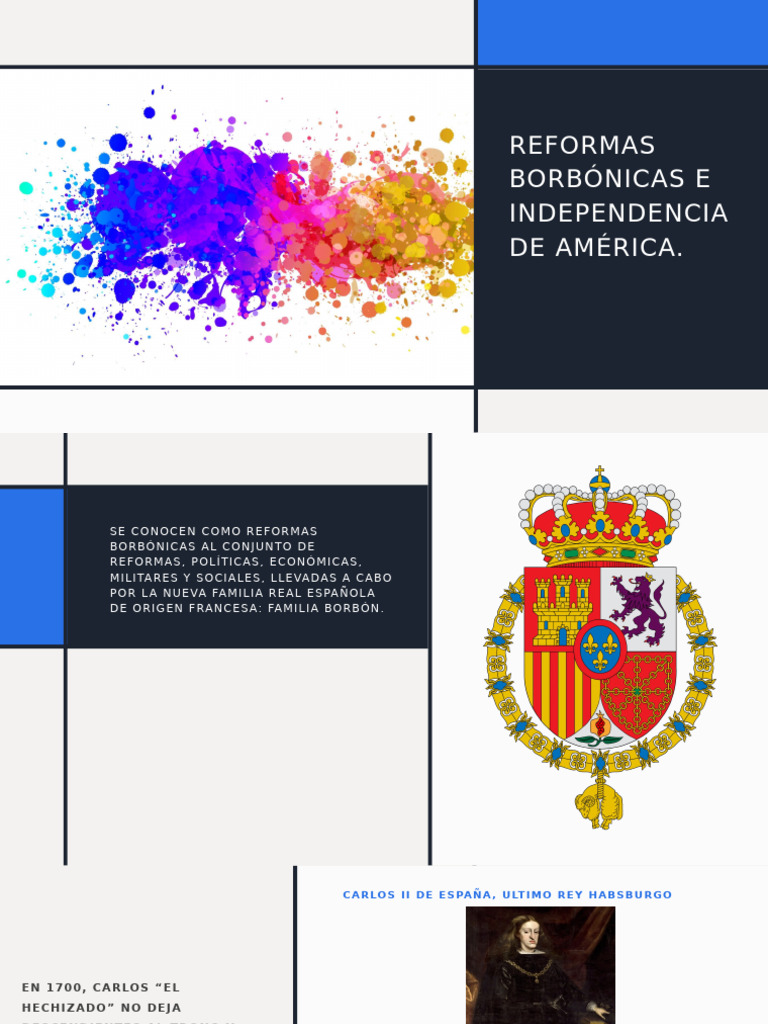 REFORMAS+BORB%C3%93NICAS+E+INDEPENDENCIA+DE+AM%C3%89RICA%2C+FEDERACI%C3 ...