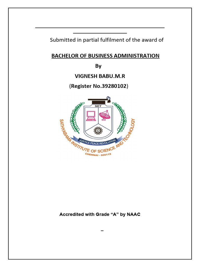 39280102 VIGNESH B | PDF | Chart | Pie Chart