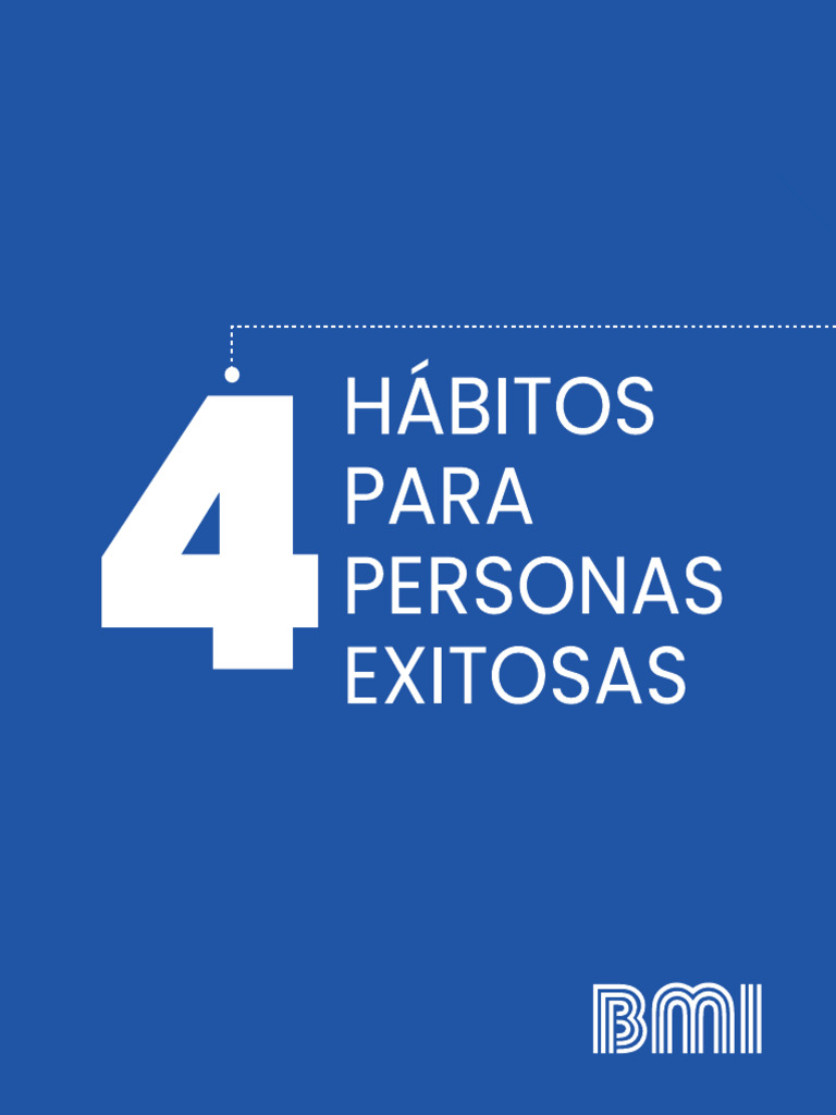 4 h Bitos Para Personas Exitosas 1740936354 | PDF
