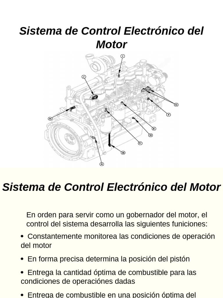 Sensores del Sistema de Control del Motor | PDF | Inyección de ...