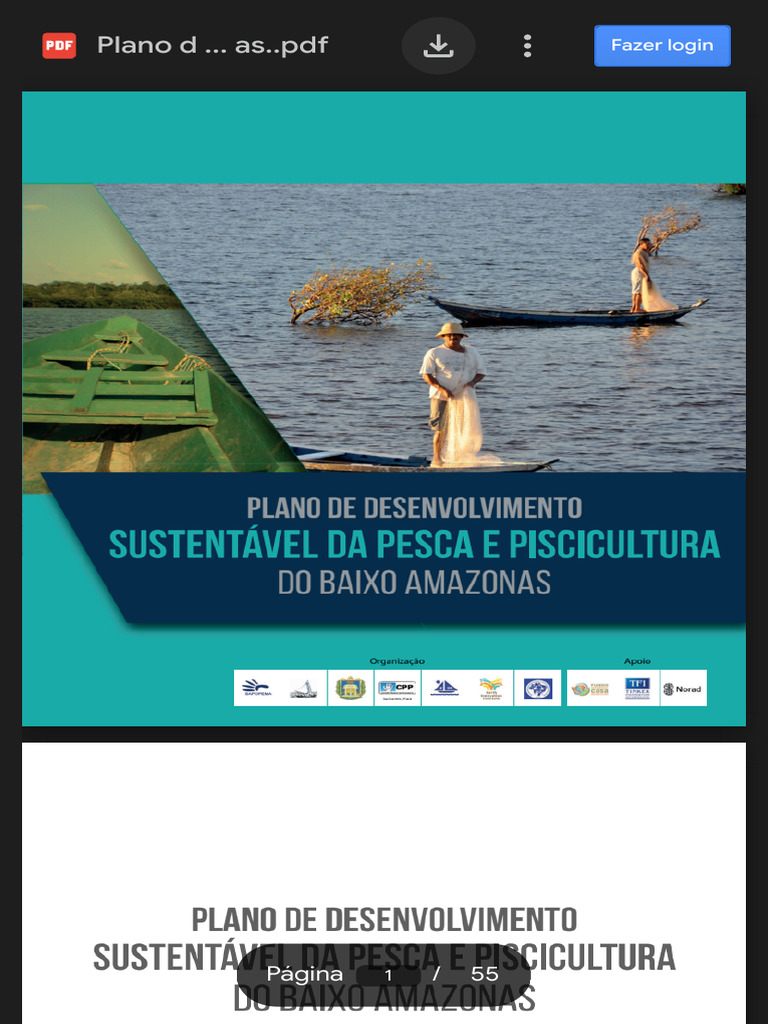 Plano de Pesca e Piscicultura Do Baixo Amazonas..pdf - Google Drive | PDF