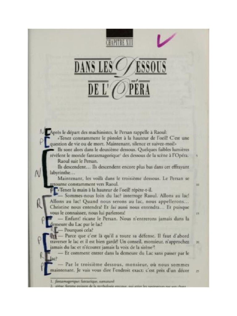 Le Fantôme de L'Opéra - Ch. 13 | PDF