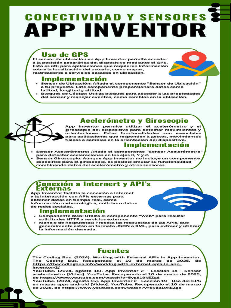 Conectividad y Sensores PDF | PDF