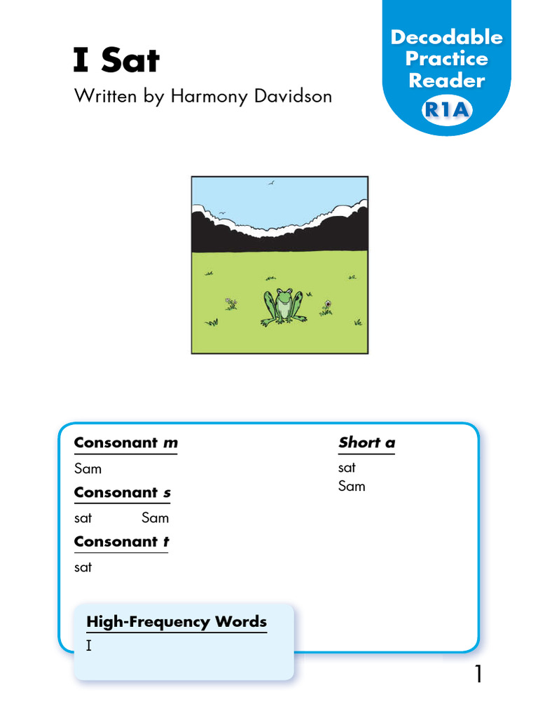 Decodable Practice Reader 6 A | PDF | All Rights Reserved