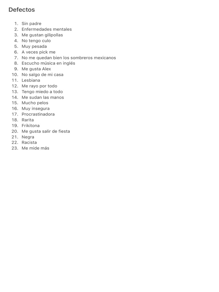 Defect Os | PDF