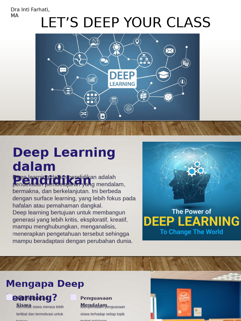 Deep Learning: Transformasi Pendidikan | PDF