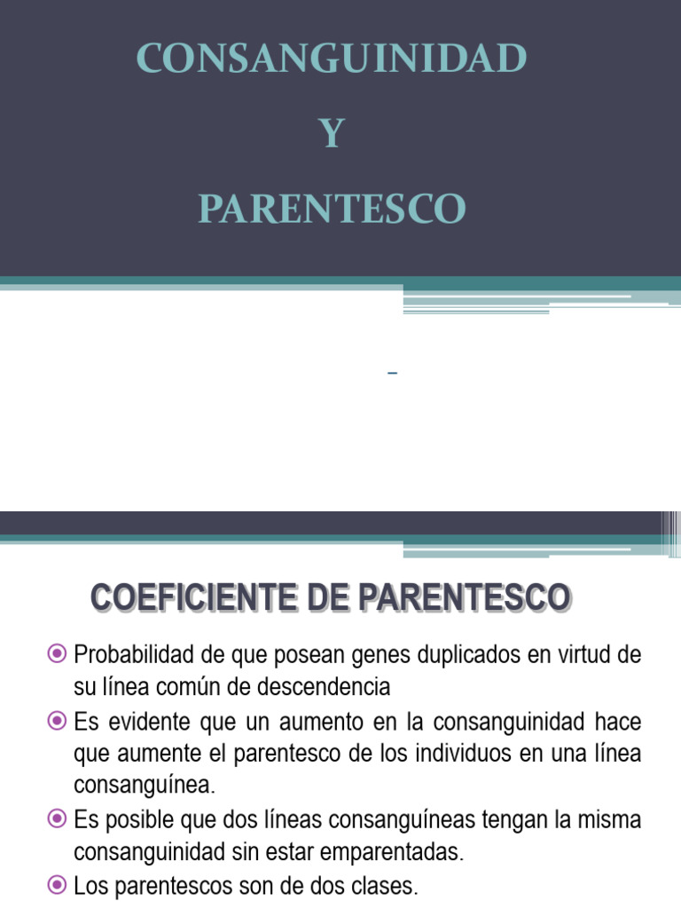 24 2 Uni5 2Parentesco_241126_180200 | PDF | Parentesco | Dominancia ...